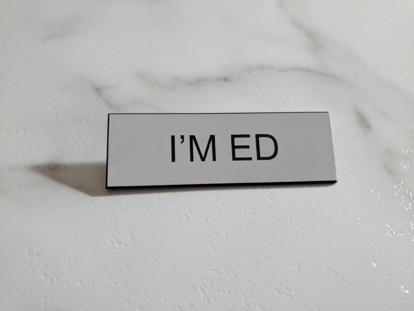 Nickelodeon Good Burger I'm Ed or Dexter Nametag Name Badge Costume ...